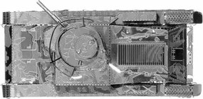 Metal Earth 3D Puzzle Tank Chi-Ha / 29 dílků / od 14 let