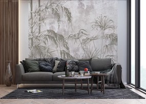 Vliesová fototapeta na zed' Tropické Listy | 300 x 270 cm | DFT4P5707