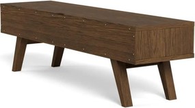 ACTONA TV stolek A-LINE hnědý 150x40 cm
