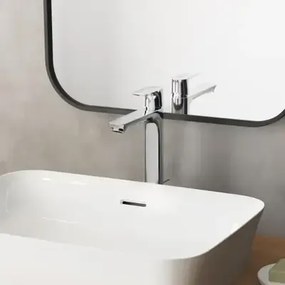 Ideal Standard Connect Air - Umyvadlová baterie Slim s výpustí | Silve