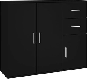 vidaXL Příborník 91 x 29,5 x 75 cm, konstrukční dřevo [823275] Barva: dub sonoma