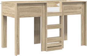 Patrová postel pro děti Sonoma dub 75 x 190 cm Kompozitní dřevo 3410469
