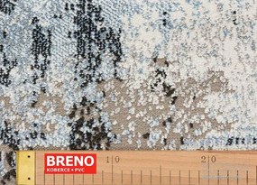 Breno Kusový koberec SOFT BRANDO P Azure, 133x190 cm, Vícebarevné