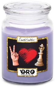 Svíčka Love Chess (Vůně svíčky: Levandule)