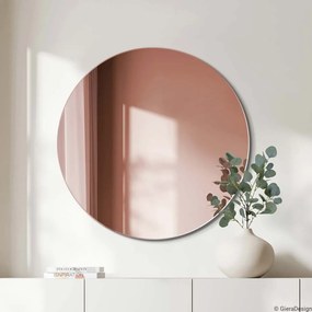 Zrcadlo Round Copper Rozměr: Ø 140 cm