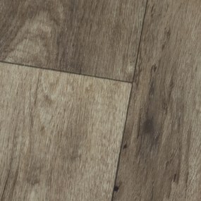 PVC podlaha - lino Texalino Supreme 691 M Valley Oak - dub, na mieru, šíře 2m,3m,4m,5m, hnedá, filc, chodba / predsieň, Beauflor