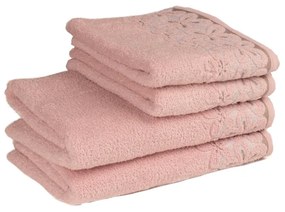 Tegatex Bavlněný ručník / osuška Bella - růžová Velikost: 50*90 cm
