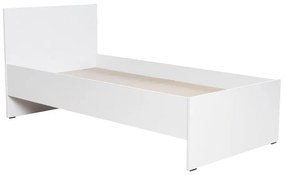 Bílá jednolůžková postel 90x190 cm KRY – Kalune Design
