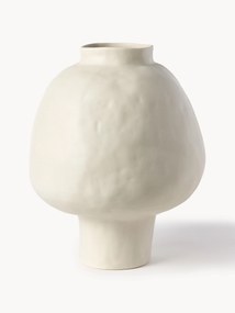 Ručně vyrobená designová kameninová váza Saki