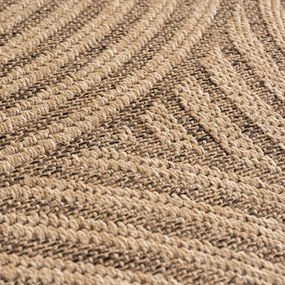 Hnědý vnitřní a venkovní koberec 80x150 cm Timber 1401 – Ayyildiz Carpets