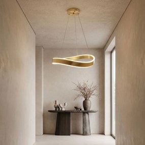 Toolight Rea, ZÁVĚSNÁ STROPNÍ SWE067-CP 60cm BRUSH GOLD, OSW-20167