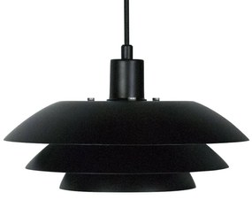 Dyberg Larsen DL31 závěsná lampa kovová černá