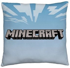 Oboustranný polštář Minecraft - motiv Farma - 40 x 40 cm