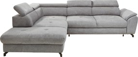 XXXLutz ROHOVÁ SEDAČKA, textil, šedá Stylife - Sedací soupravy - 00055300952N