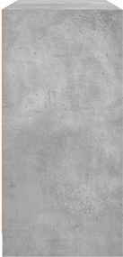 Příborník betonově šedý 102 x 37 x 75,5 cm kompozitní dřevo 3295874