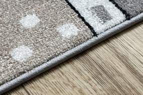 Dywany Łuszczów, Dětský kusový koberec Fun Strade grey, 160x220, šedá, dětský pokoj