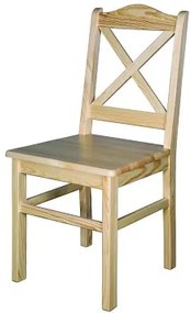 Drewmax KT113 dřevěná židle masiv borovice