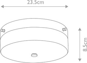 Elstead TAMAR-F-M-PC-LED Koup. stro. svítidlo TAMAR 1xGX53/5,7W/230V IP44 chrom