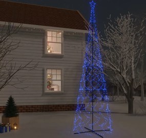 vidaXL Vánoční stromek kužel 3 000 ch LED diod 230 x 800 cm [343515] Barva: Modrá