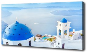 Wallmuralia Moderní fotoobraz canvas na rámu Santorini Řecko 100x50