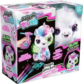 EPEE Airbrush sada Jednorožec svítící ve tmě / Plyš + plast / 25 cm /