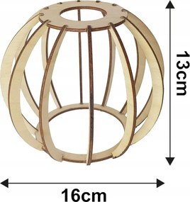 MALÁ STROPNÍ ZÁVĚSNÁ LAMPA LOFT S OBALEM DO KOULE