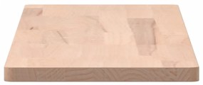 Nástěnná police 80 x 20 x 1,5 cm masivní bukové dřevo - Default Title