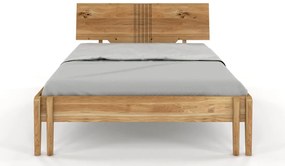 Dubová postel Bari, Dub přírodní, 180x200 cm