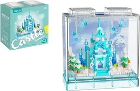 KOCO Stavebnice mini Zimní hrad / Počet dílků: 381 / od 6 let