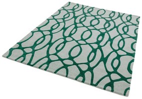 Zelený  koberec Blondie Wire Green Rozměry: 120x170 cm