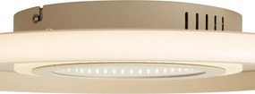 Moderní stropní svítidlo bílé vč. LED 3-stupňový vypínač - Frini
