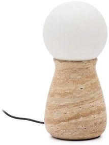 Béžová stolní lampa (výška 31,5 cm) Okeni – Kave Home