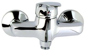 Mereo, Sprchová nástěnná baterie, Sonáta, 100 mm, bez příslušenství, chrom CB601A03N