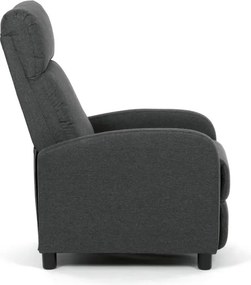 Polohovací křeslo šedé TV-W3397 GREY2