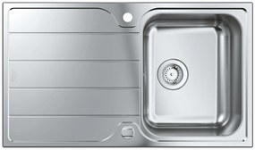 Grohe - Dřez K500, 86x50 cm, kartáčovaná nerez 31571SD1