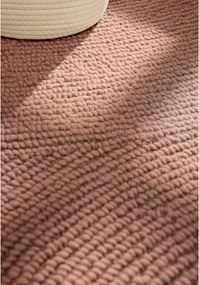 Ručně tkaný vlněný koberec v terakotové barvě 80x150 cm Calmio – Hanse Home