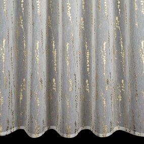 ZÁCLONA NA PÁSCE LINZI 140X270 CM VZOROVANÁ