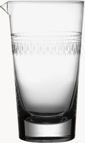 Ručně foukaná křišťálová sklenice Ovals