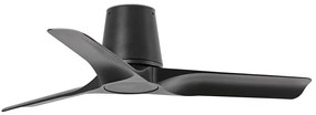 FARO Barcelona FARO 33827 - Stropní ventilátor HEY TUB S černá pr. 90 cm + dálkové ovládání 33827
