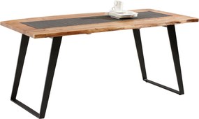 XXXLutz JÍDELNÍ STŮL, akácie, černá, barvy akácie, 175/90/76 cm Ambia Home - Jídelní stoly - 001630000802