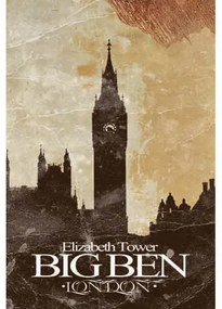 Cedule Big Ben - Londýn