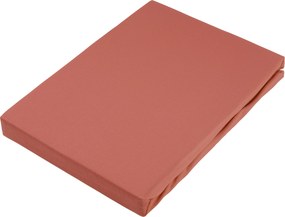 XXXLutz BOXSPRINGOVÉ PROSTĚRADLO, žerzej, červenohnědá, 140/220 cm Novel - Prostěradla - 004550010315