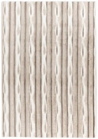 Kusový koberec Waves 305 taupe Varianta: 40x60 cm