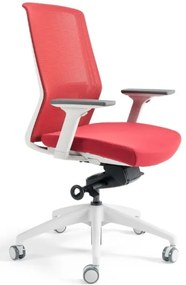 Kancelářská ergonomická židle BESTUHL J17 WHITE — více barev Zelená