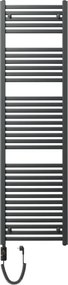 Mexen Helios, elektrické topné těleso 1800 x 500 mm, 900 W, antracitová, W103-1800-500-2900-66