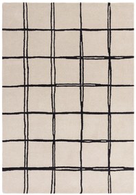 Tribeca Design Kusový koberec Swans Grid Monochrome Rozměry: 120x170 cm