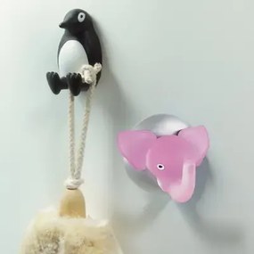 Spirella DUMBO dětský háček slon růžový / polyresin / 60 x 50 mm