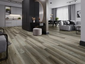 Mexen Aspen vzorek SPC vinylových panelů 6,5 mm, podložka IXPE 1,5 mm, 4 V-drážka, Dub - F1012-S