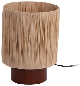 Stolní lampa v přírodní barvě se stínidlem z papírového výpletu (výška 28,5 cm) Sheer – Leitmotiv