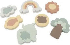 Jollein Puzzle pěnové Kangaroots / Hračka do koupele / od 12 měsíců
